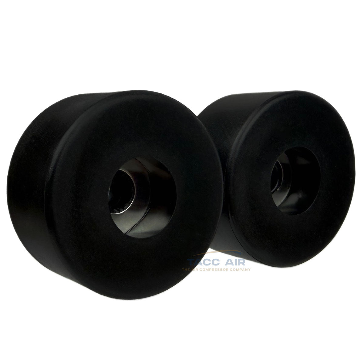 2 PC Pack 1.5" x 3/4" Round Air Compressor Rubber Feet / Foot Vibratio